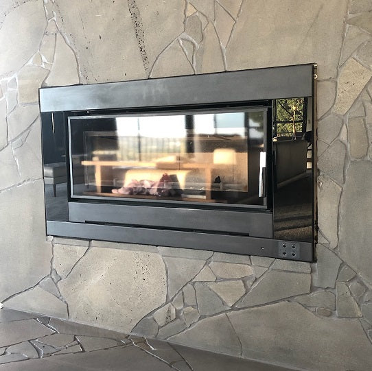 Kent Fairlight Insert Wood Heater - Metallic Black – Local Heating And ...