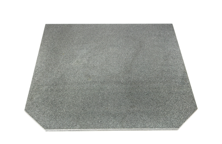 FULL SLAB, COMPOSITE STONE HEARTH IN LIGHT GREY 1.2m x 1.2m – Local ...